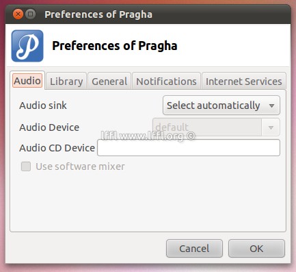 Pragha 0.9.3.1 su Ubuntu Gnu/Linux 10.10 Maverick - Linux Freedom